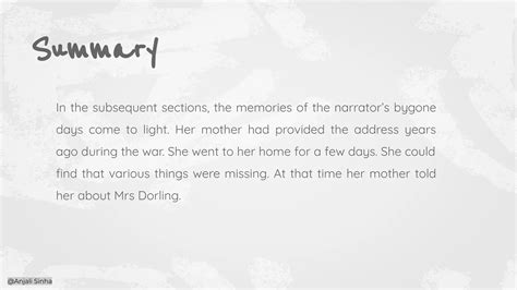 The Address Summary Marga Minco Snapshot Class CBSE PDF