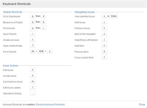 Introduction To Keyboard Shortcuts In JIRA Tool In Testing