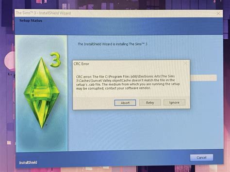 crc error when trying to install games from discs r pchelp