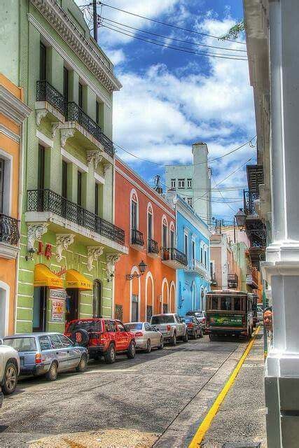 Calles De La Capital De Puerto Rico Puerto Rico Vacation San Juan