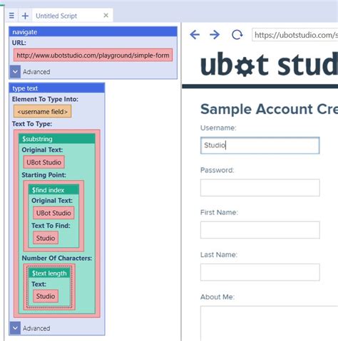 Substring Ubot Studio