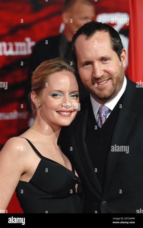 Marley Shelton And Her Husband Attend The Premiere Of The Number 23