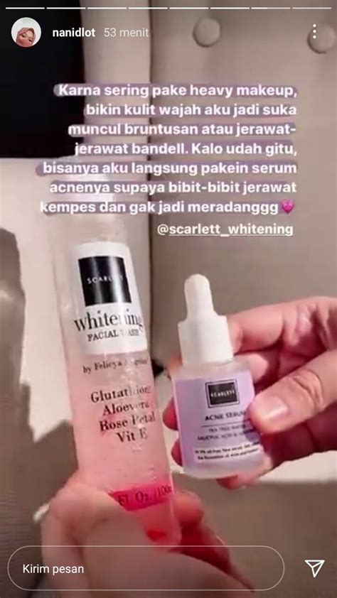 Pin Oleh Chiqa Sadra Di Scarlett Perawatan Kulit Rutinitas Perawatan Kulit Kulit