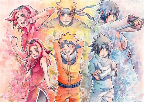 On Deviantart Team 7 Naruto Pictures Disney Fan Art