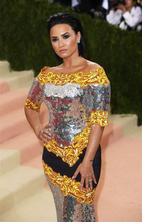 Demi Lovato At The Metgala In New York May 2nd