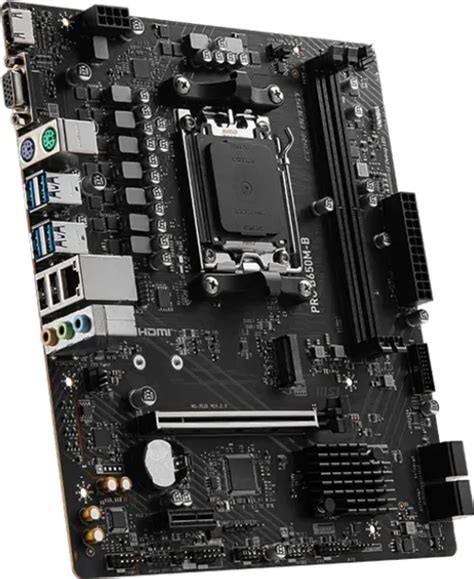 Мат. плата Материнська плата Socket_AM5 MSI PRO B650M-B (mATX, B650, 2x ...