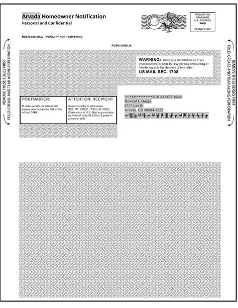 Insurance Snap Pack Mailers