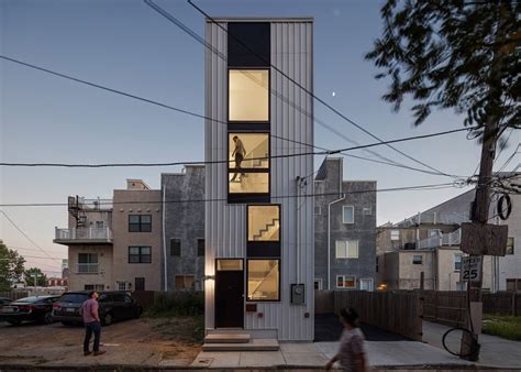 Isas Tiny Tower Residence Fills Leftover Plot In Philadelphia