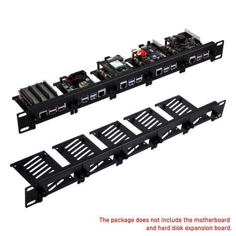 52pi Removable 1u Rack Mount For Raspberry Pi 5 4b 3b Steel Bracket 19 Inch 5 Slots Shopee