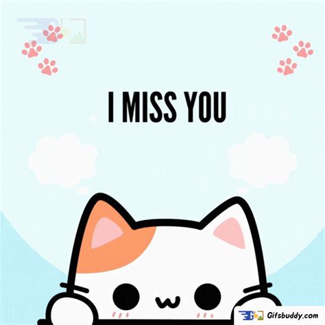 Cute I Miss You Animation