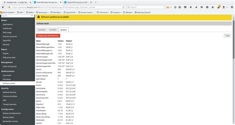 openvpn issues on ns 7 2 alpha3 support nethserver community