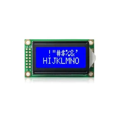 8x2 Character Y B Lcd Display Module