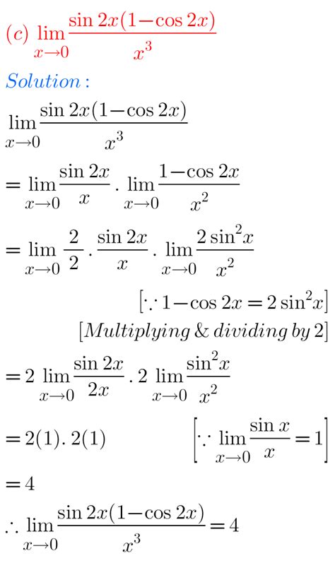 check your progress 25 2 solutions limits and continuity nios maths