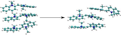Snapshots Of Trimer Structures Along The Reaction Coordinate For Pic