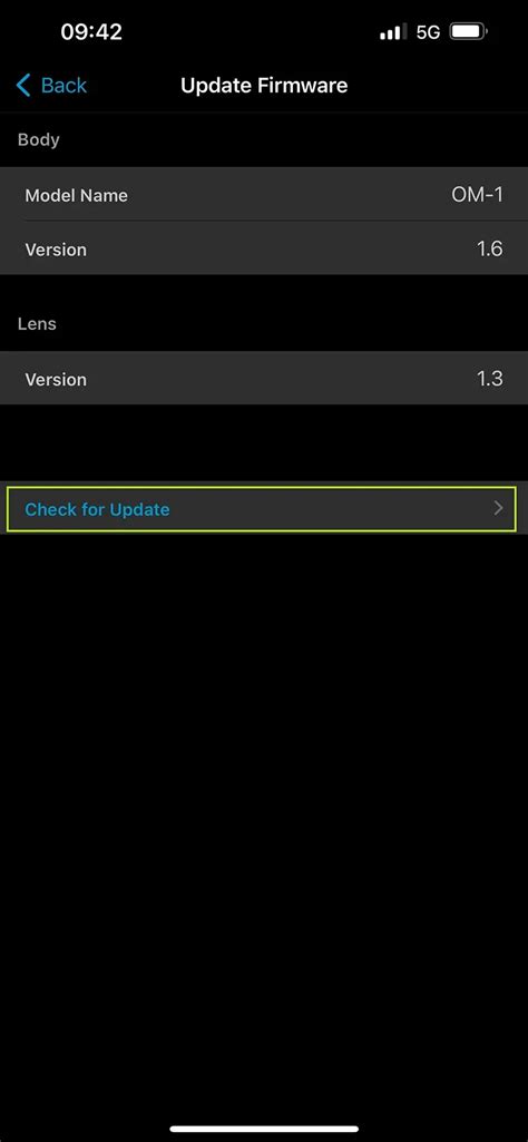 Firmware Update Instructions Om System United Kingdom