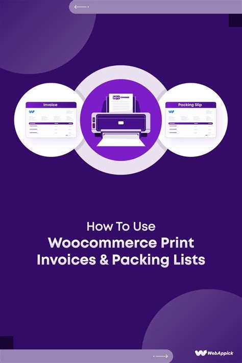 How To Create WooCommerce Print Invoices Packing Lists Woocommerce Packing List List