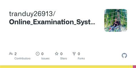 Github Tranduy26913onlineexaminationsystemreactjs