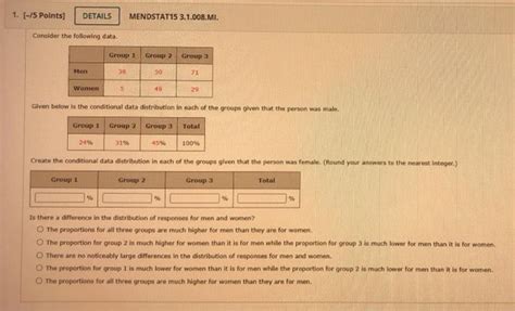 Solved Consider The Following Data Given Below Is The Chegg Com
