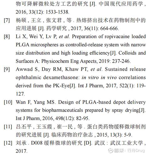 推荐｜qbd理念在微球制剂开发中的应用 点击上方的 行舟drug 添加关注 作者｜安广峰 吕丕平（上海济煜医药） 来源｜ 上海医药 2021 3 质量源于设 雪球