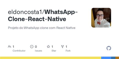 GitHub Eldoncosta WhatsApp Clone React Native Projeto Do WhatsApp Clone React Native