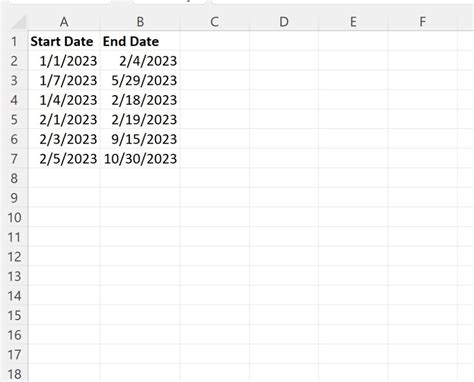 VBA How To Calculate Days Between Two Dates