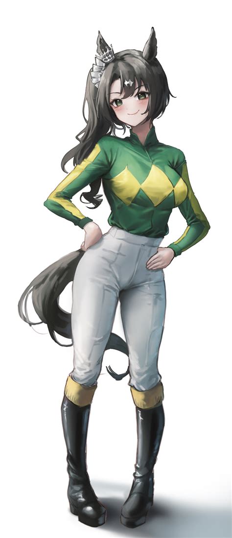 Safebooru 1girl Absurdres Alternate Costume Animal Ears Black Eyes