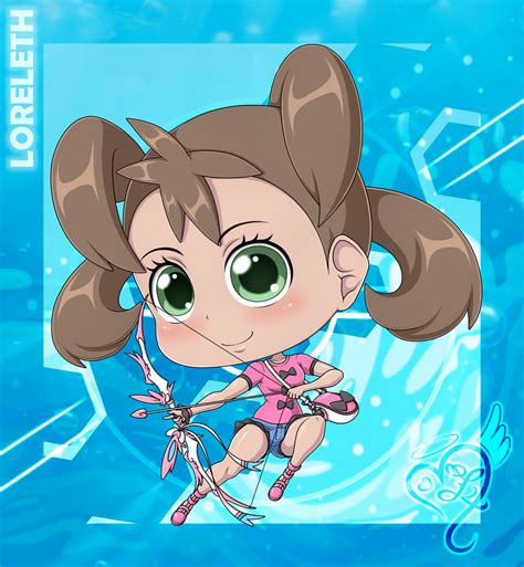 Cute Chibi Girl 241 Commission By Loreleth On Newgrounds