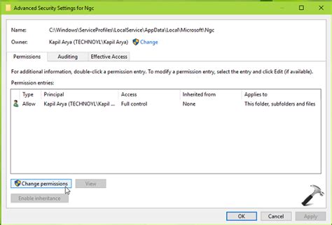 FIX PIN Not Working In Windows 10