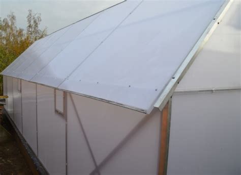 Круглогодичная теплица 4х12,6м