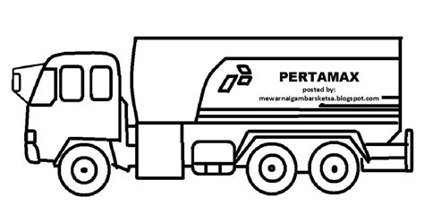 Menggambar Truk Tangki Id