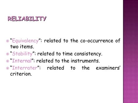 Validity Reliability And Practicality Pptx Resume Writing And Advice