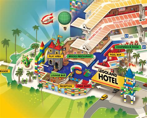 A Map Of Legoland California Legoland California Resort