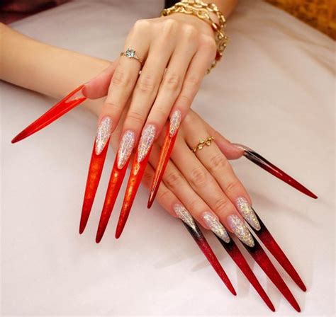 Super Long Nails And New Heels R Longnailsporn