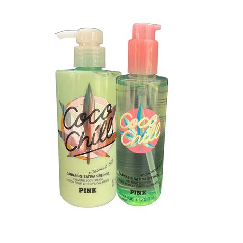 Victorias Secret Pink Coco Chill Duo Calming Body