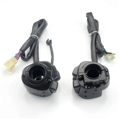 Motorcycle 1 Inch 25m Handlebar Control Switch With Wiring