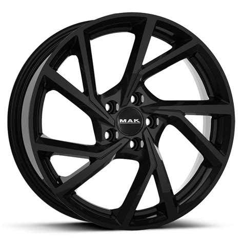 Mak Kassel Gloss Black Alloy Wheels