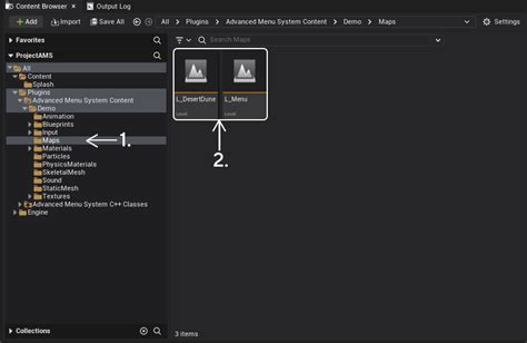Advanced Menu System Start Guide