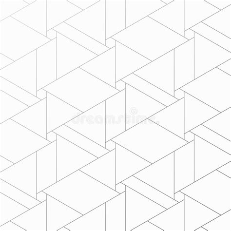 Geometric Vector Pattern Repeating Linear Square And Diamond Shape
