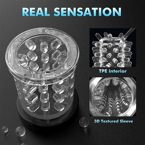 Eorone Male Sex Toys For Men Male Masturbator Charger Wire Helibo
