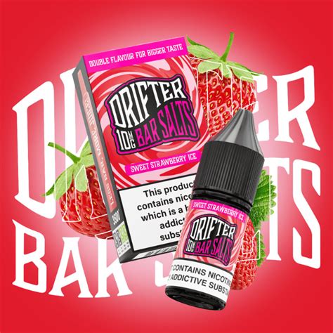 Drifter Bar Nic Salt 10mg20mg £2 For 10ml Avalanche Vapes
