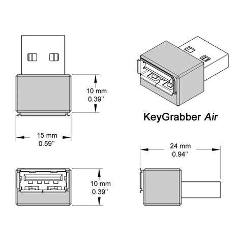 Keygrabber Air Usb Wifi Hardware Keylogger