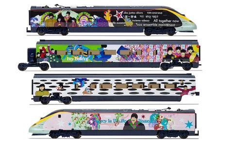 The Beatles Yellow Submarine Eurostar Train Set World Collectors Net