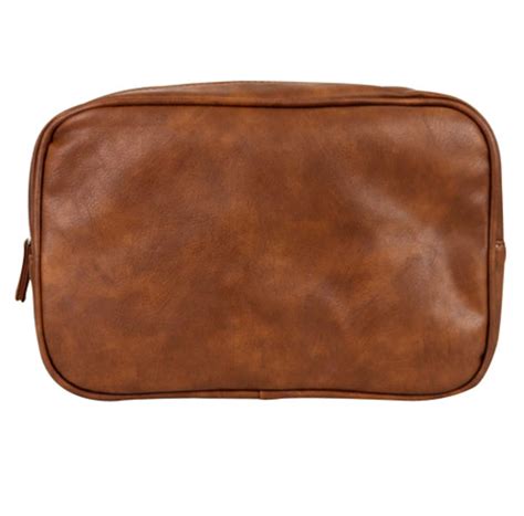 Wicked Sista Mens Chestnut Rectangular Travel Bag Healthylife