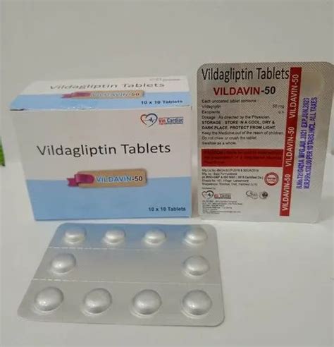 Vidagliptin 50 Mg Tablet At Rs 300box Vildagliptin Tablets In