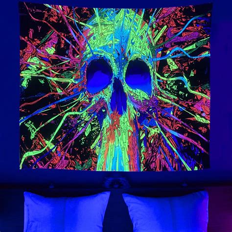 Black Light Hippie Room