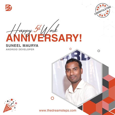 dream steps technologies on linkedin workanniversary journey