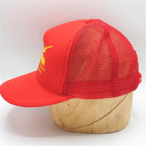 Vintage 738th Field Artillery Battalion Mesh Snapback Trucker Farmer