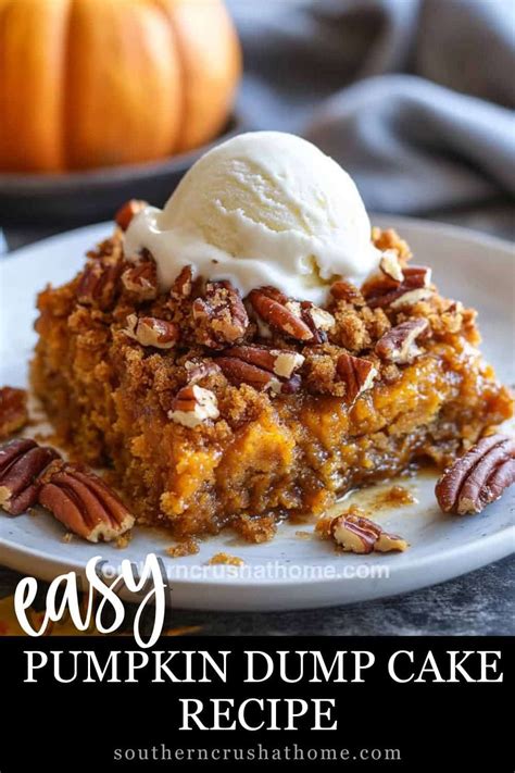 Pumpkin Dump Cake Mix Recipe