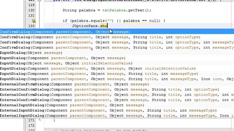 Solución ejercicio TextField ComboBox JList preexistencia y Exception YouTube