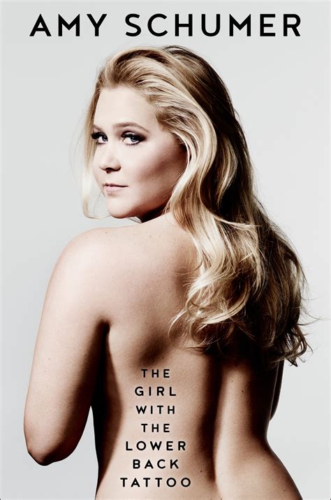 Amy Schumer Reveals All In Lower Back Tattoo